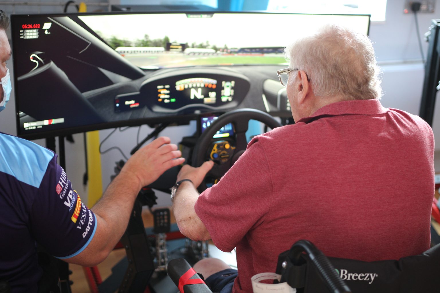 Salisbury spinal injury patients experience life as a racing driver ...