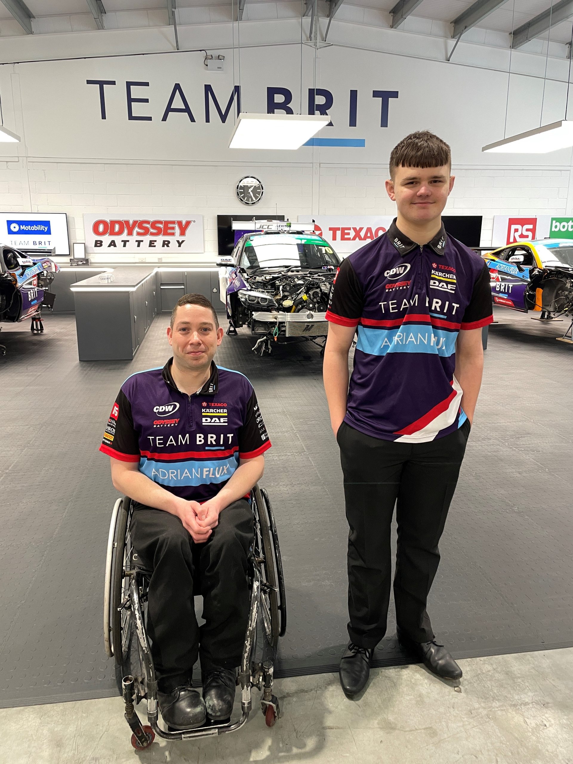UK’s only male Deaf racing driver joins Team BRIT - TEAM BRIT